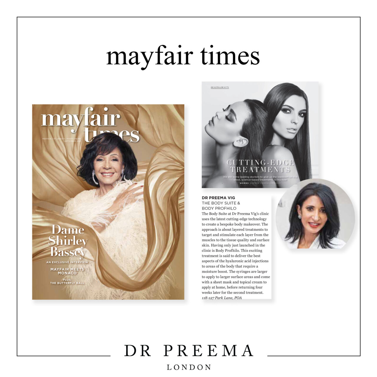Mayfair Times Monaco Edition - Cutting-Edge Treatments - Dr Preema ...